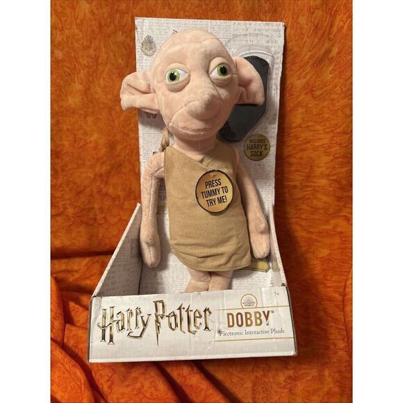 Noble Collection | Toys | New Dobbyplush Noble Collection Talking Harry ...